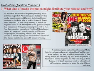 Media studies Evaluation Questions | PPT