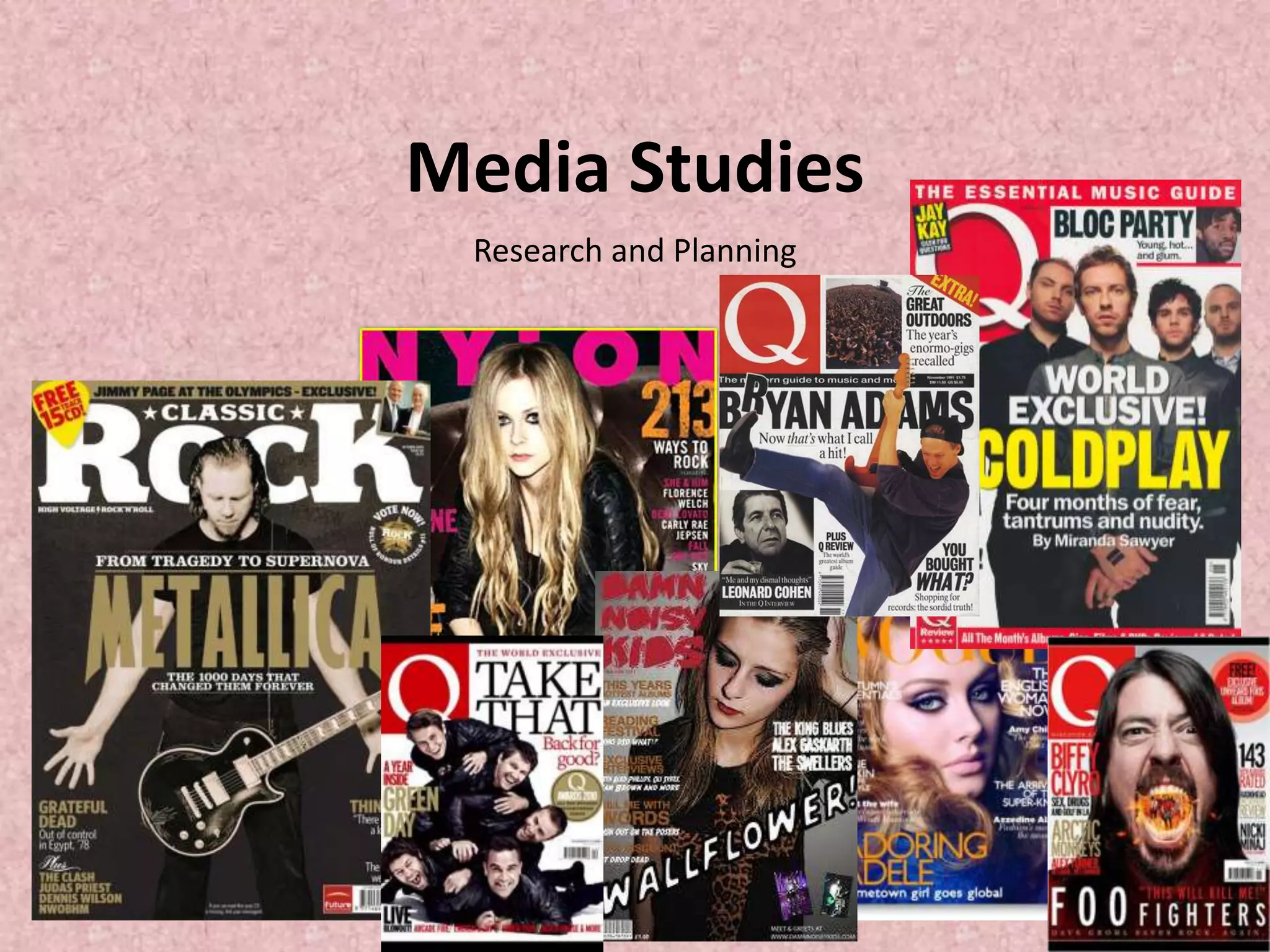 Media studies | PPTX