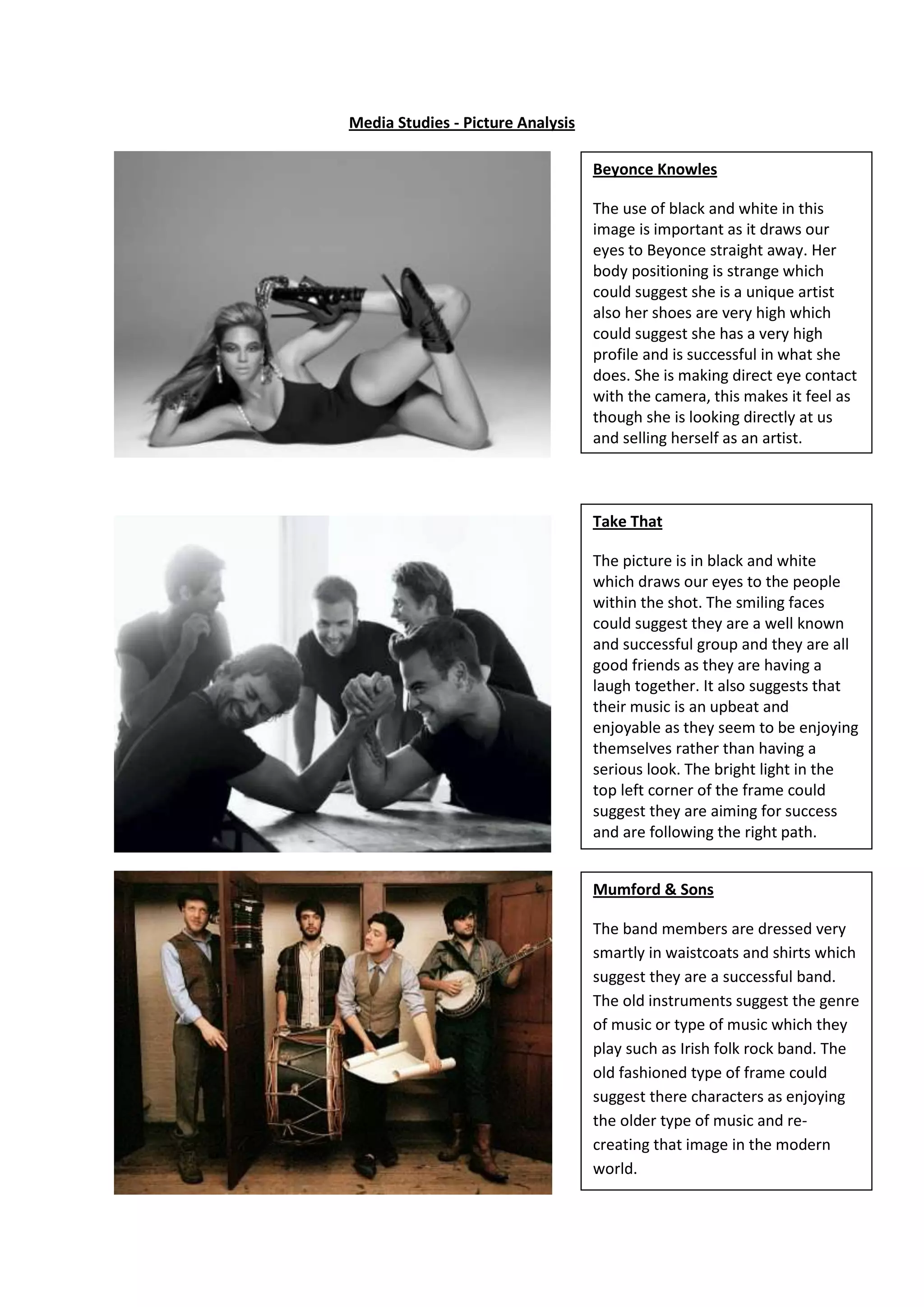 Image Magazine Analysis - Media Studies | PDF | Free Download