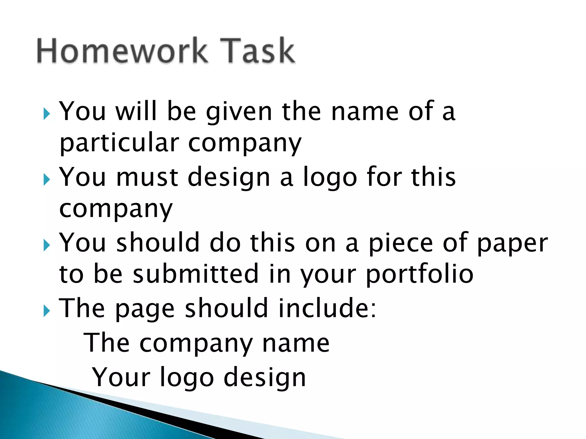 Media studies logos ppt-lesson6 | PPTX