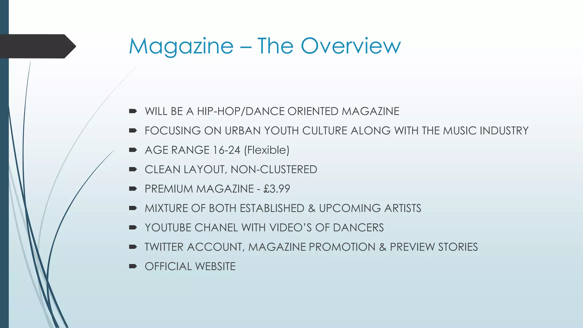 Media studies magazine | PPT