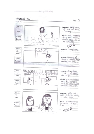 Media Studies Storyboard | DOC