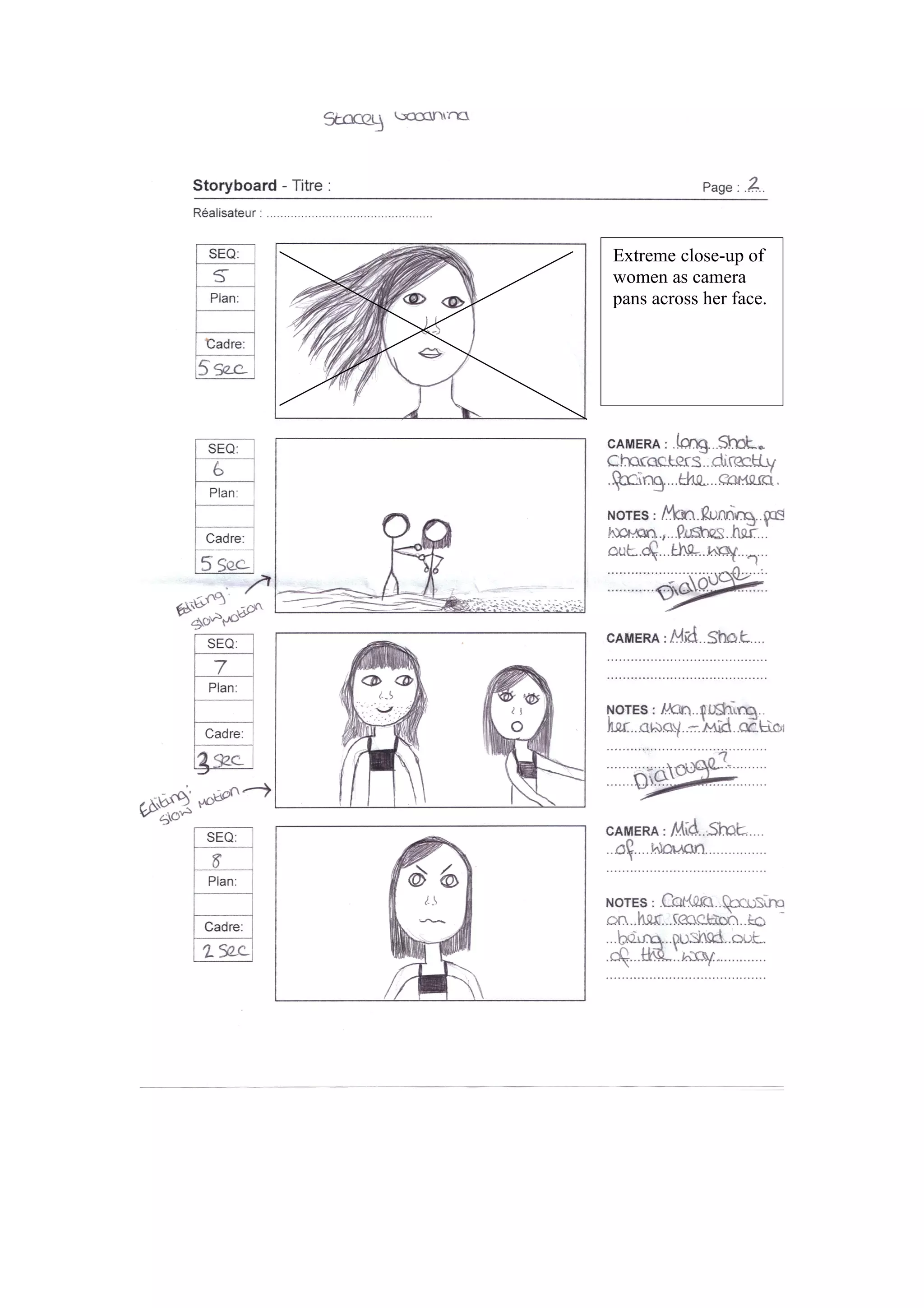 Media Studies Storyboard | DOC