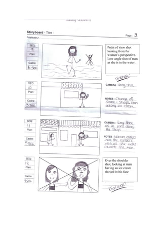 Media Studies Storyboard | DOC