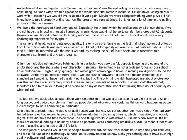 Media studies a2 evaluation | PPT