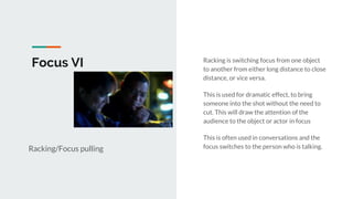 Media studies camerawork | PPT