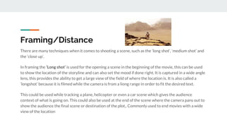 Media studies camerawork | PPT