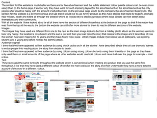 Media studies deconstruction newspaper for website | PPTX