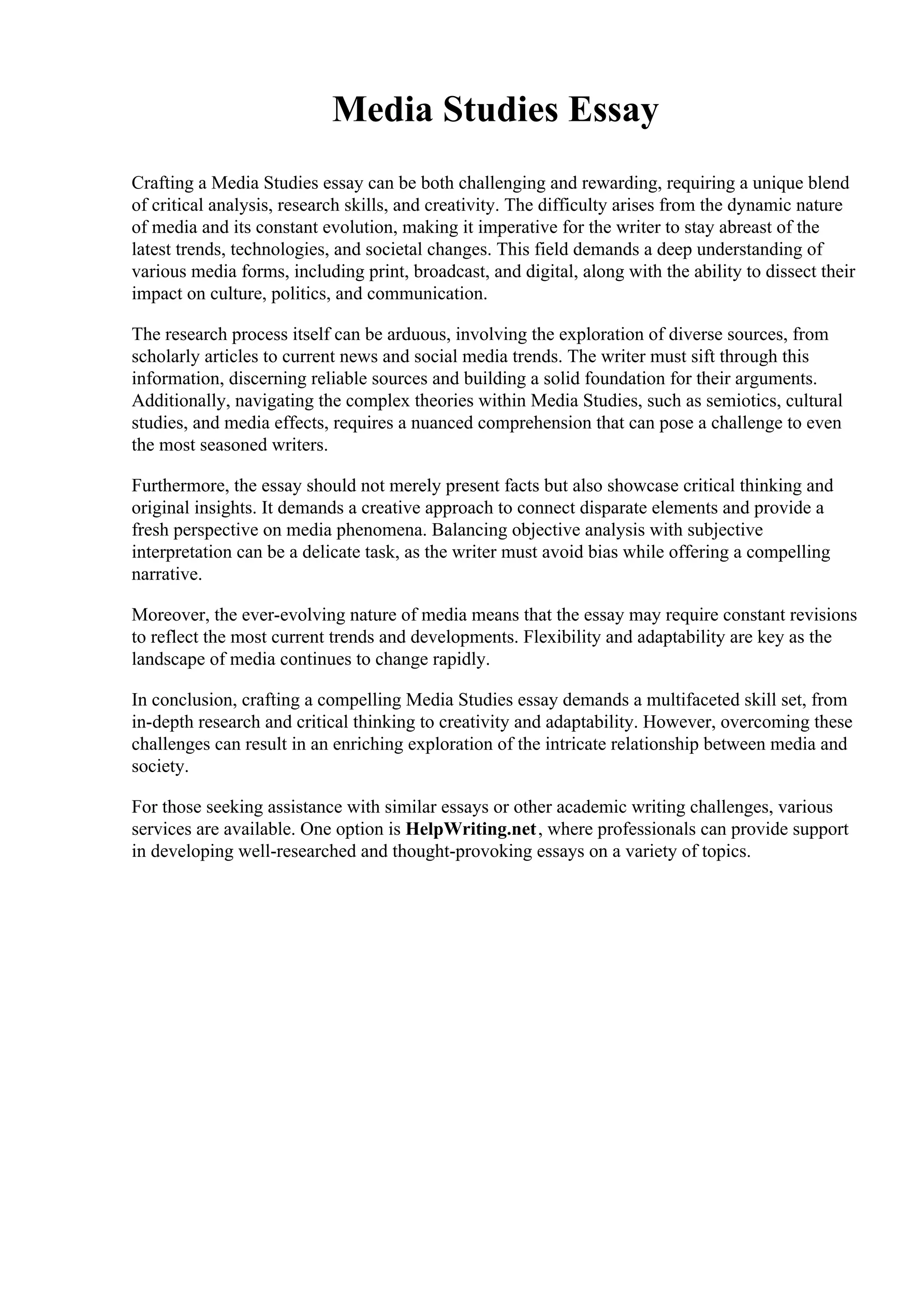 Media Studies Essay.pdf