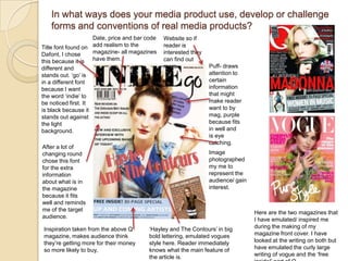 Media studies evaluation | PPTX