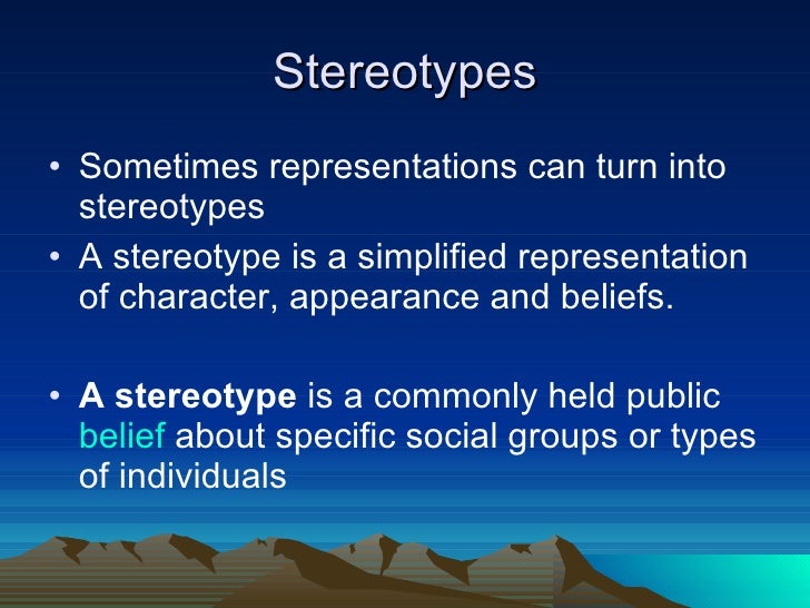 Media studies gcse representation