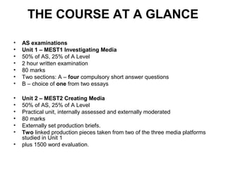 Media Studies Year 12 induction 1617 | PPT