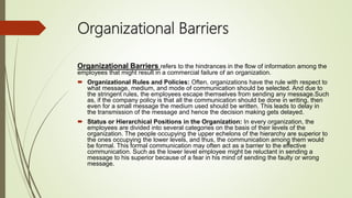 Communication Barriers | PPTX