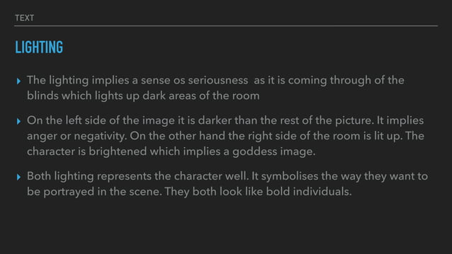 Media studies mise en-scene presentation | PPT