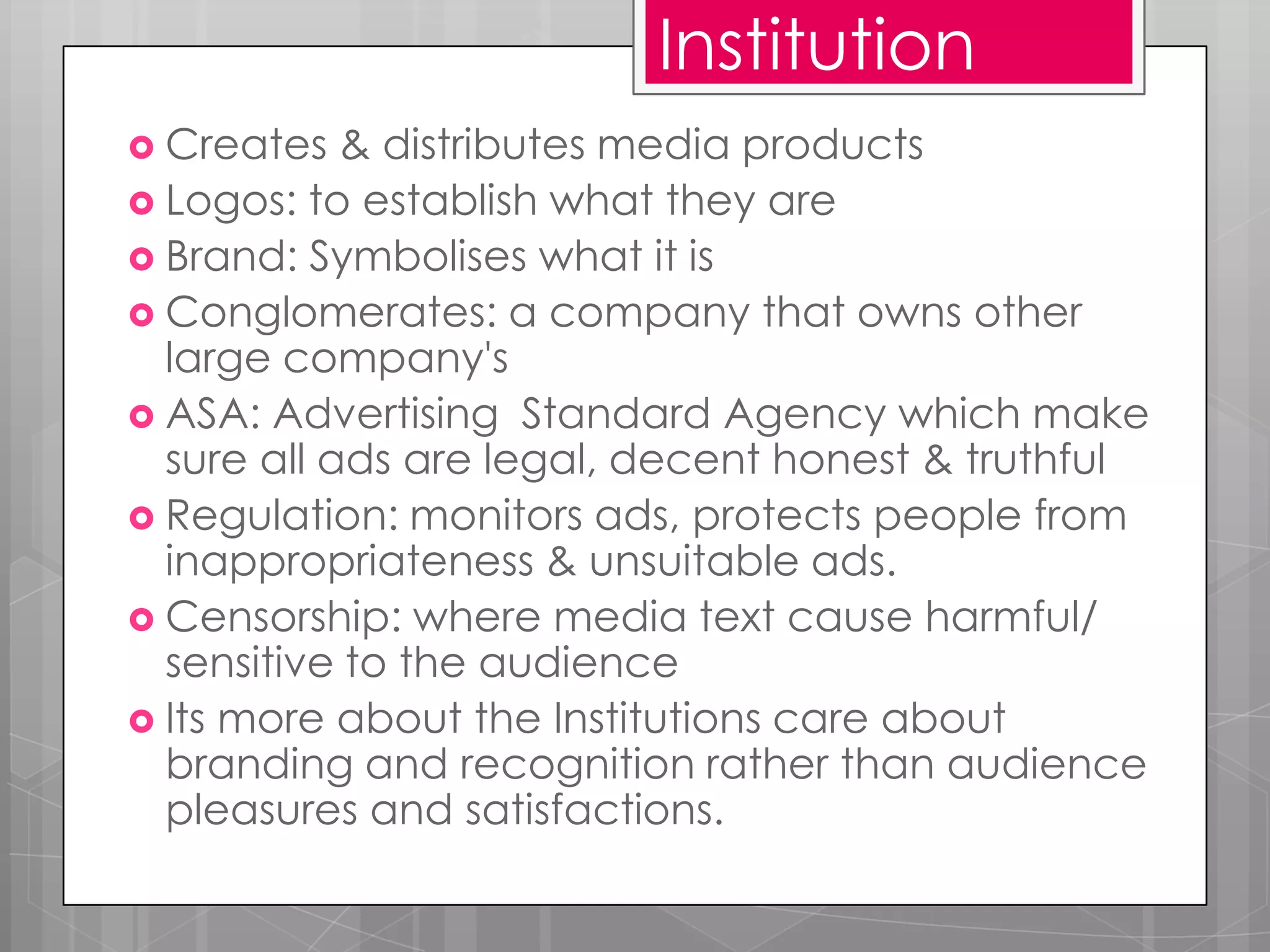 Media Studies Revison | PPT