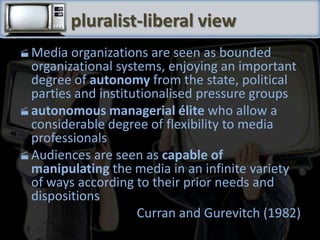 Media studies @salman#2 | PPTX | Politics