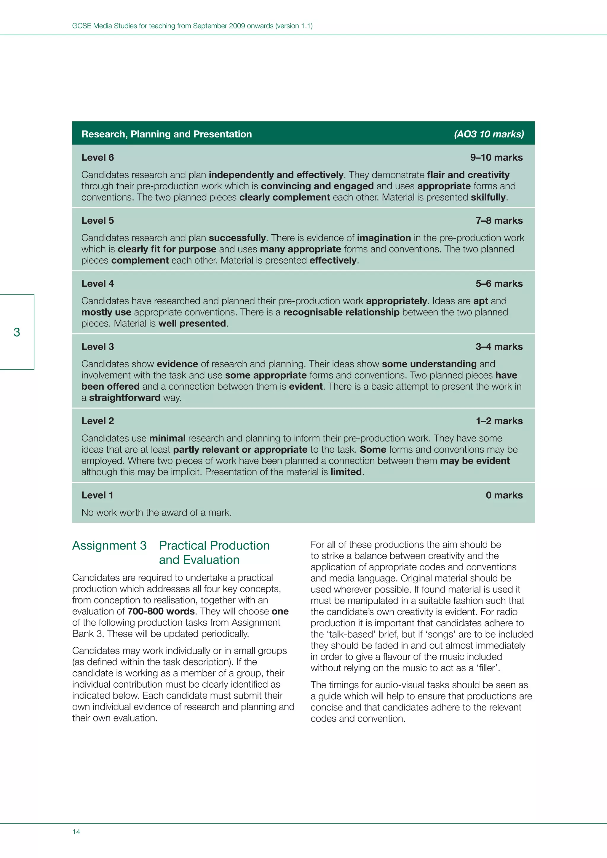 AQA Media Studies GCSE Spec | PDF