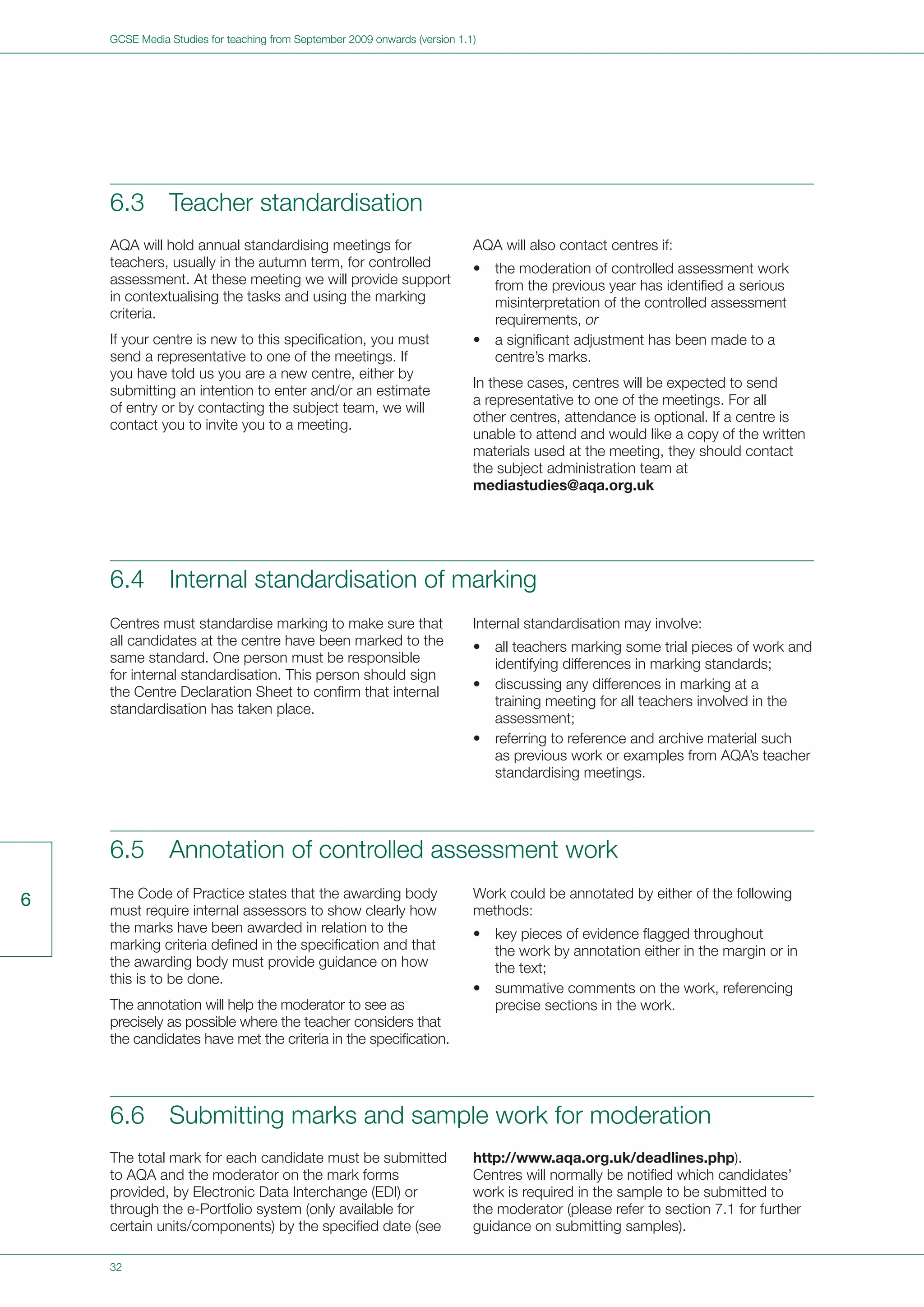AQA Media Studies GCSE Spec | PDF