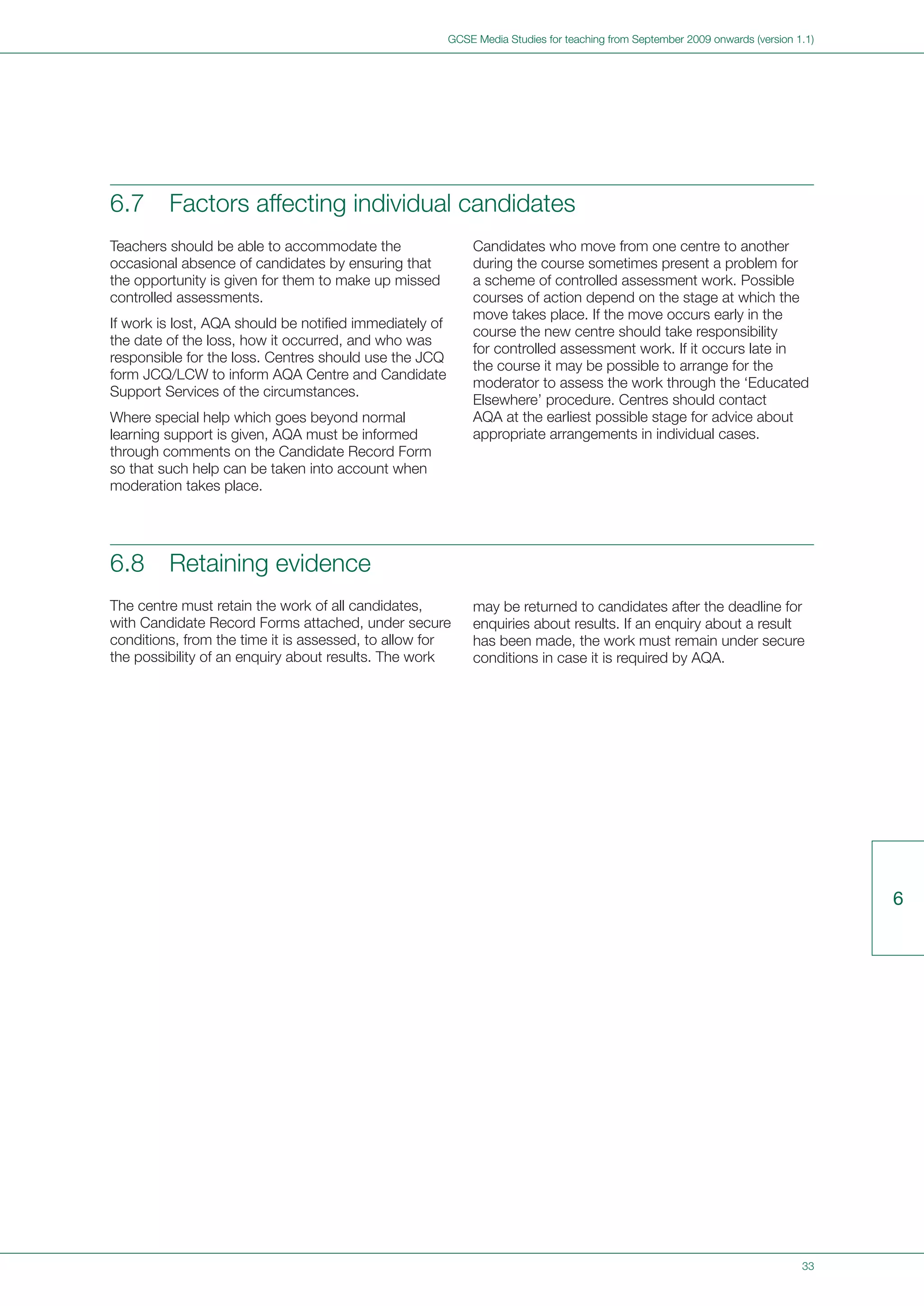 AQA Media Studies GCSE Spec | PDF