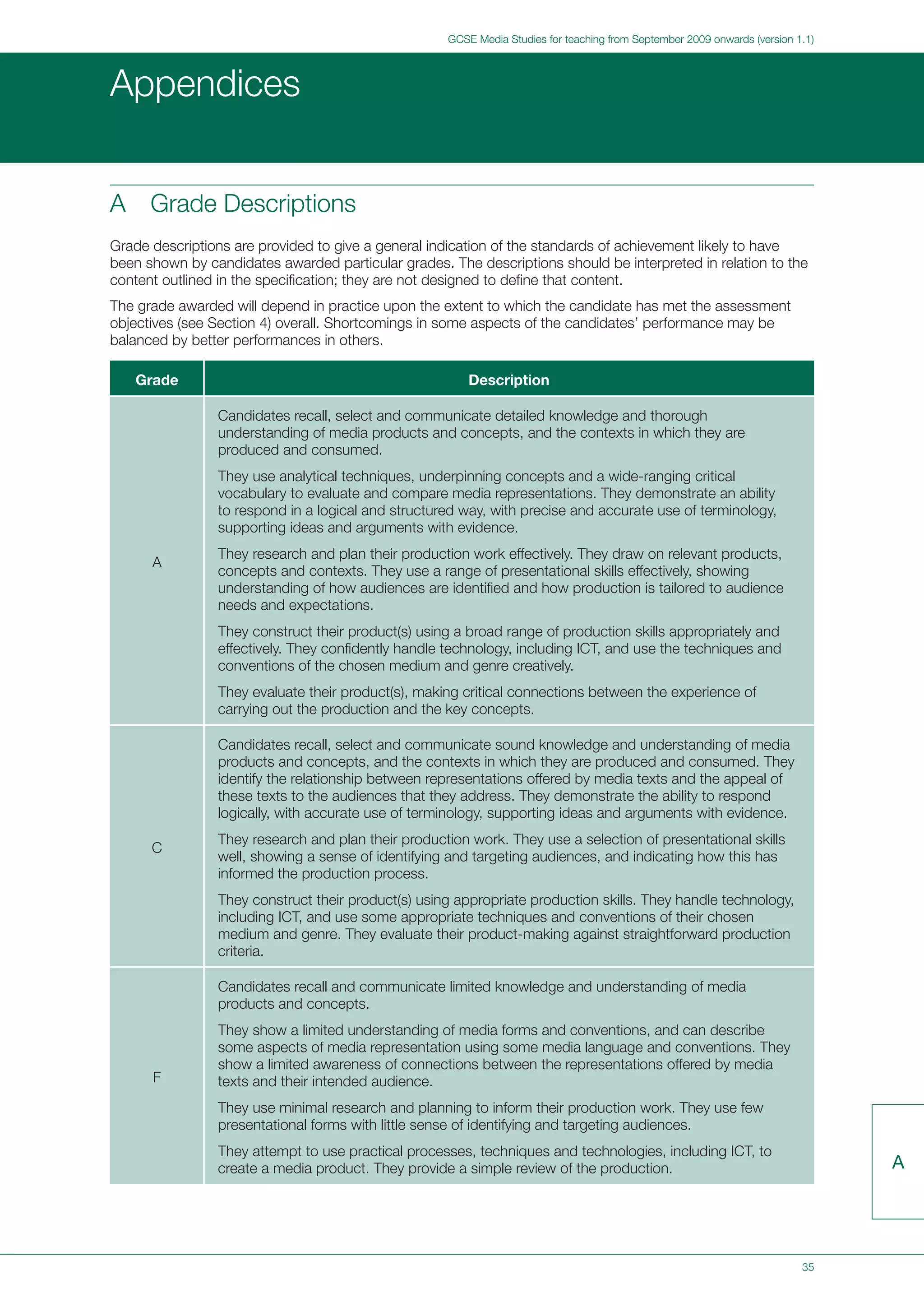 AQA Media Studies GCSE Spec | PDF