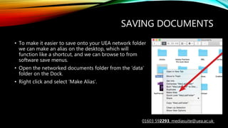 UEA Media Suite intro 2017 | PPT