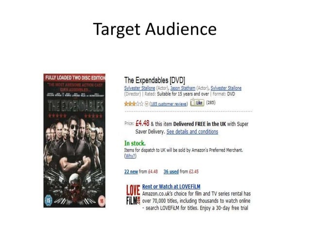 Target Audience: amazon. | PPTX