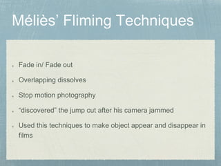 A brief History of Film | PPT