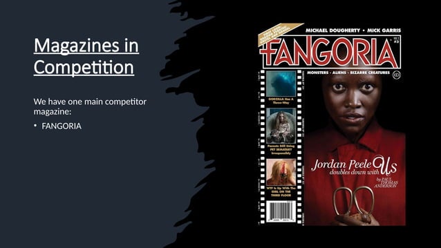 Media Task 3 powerpoint on horror film magazine | PPT