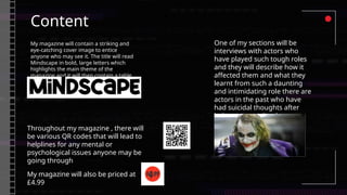 My media presentation for mindscape film magazine | PPT