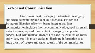 MEDIATED COMMUNICATION FOR PURPOSIVE COMMUNICATION | PPTX