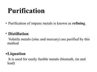 Mediated extraction of metals from ores | PPT