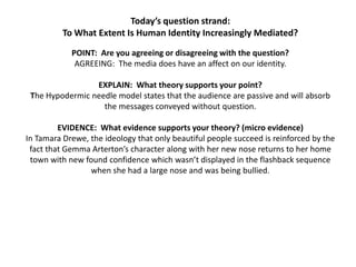 Mediated identity 3 | PPT