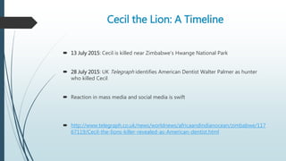 Mediated spectacles, social media and social change | PPT