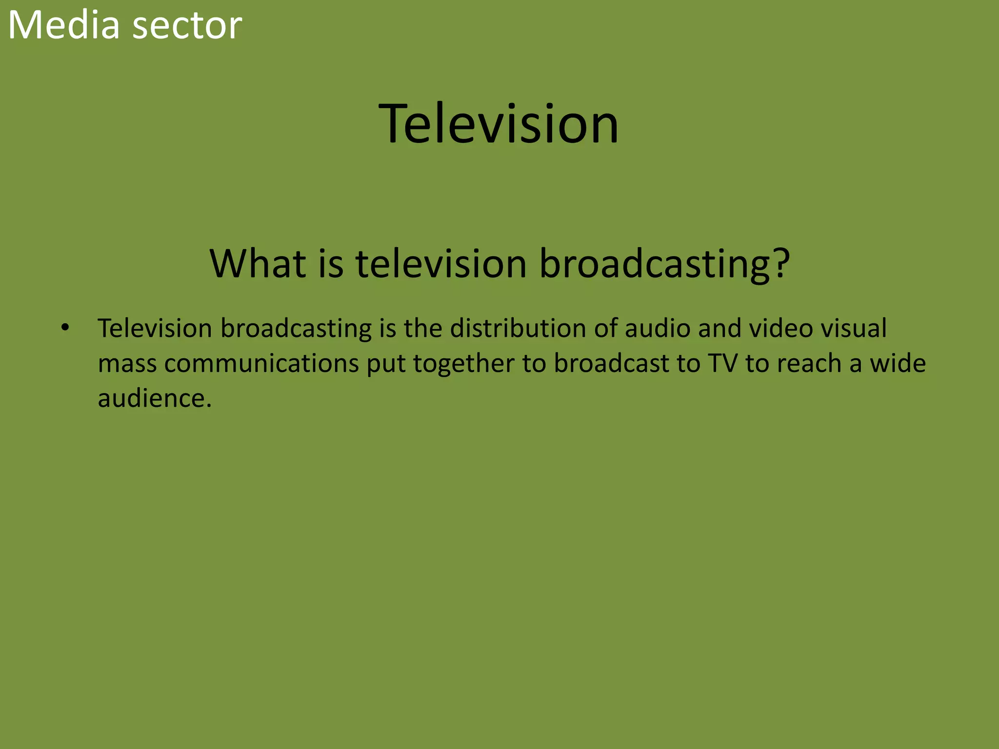 Media television | PPTX