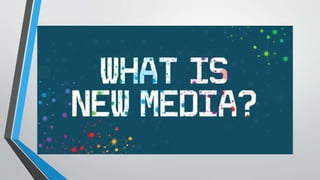 Mediat e reja | PPTX