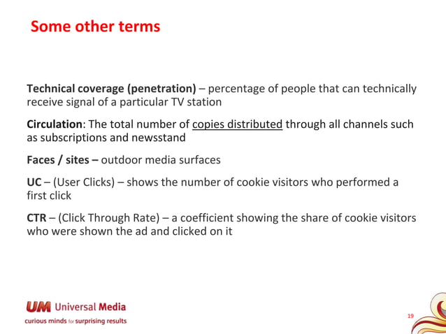 Media terminology | PPTX