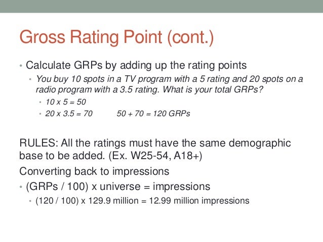 Media terminology & basic calculations 1.16.13