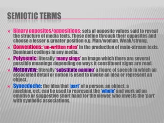 Media terms | PPT