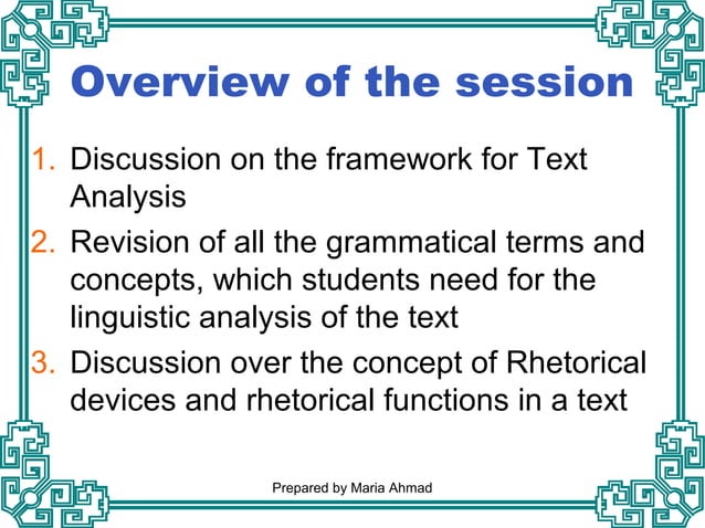 Media Text Analysis Media Text Analysis