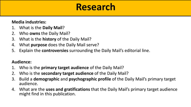 Media textual analysis | PPT