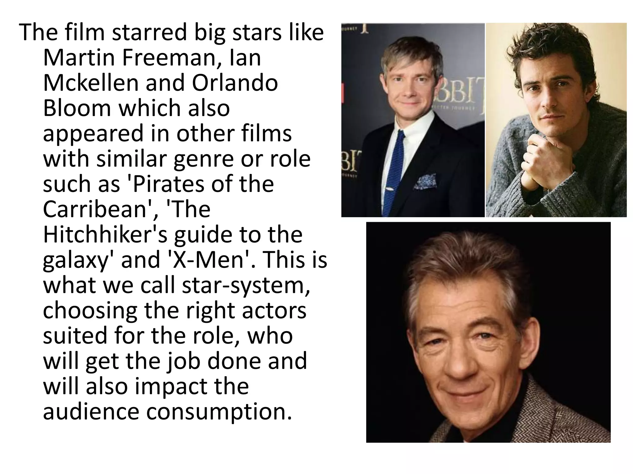 The Hobbit 2 media studies | PPT