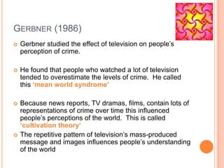 Media theories and harry brown | PPT
