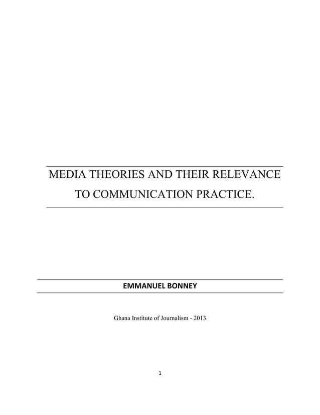 Media theories and_their_relevance_to_co | PDF