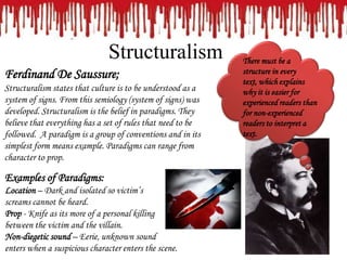 Media Theories Presentation | PPTX | Genres