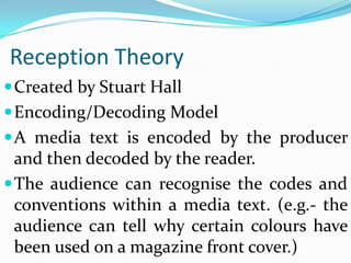 Media theorists revision review | PPT