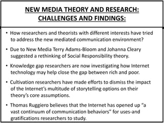 Future of Media theory and research | PPTX