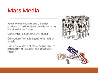 Theory of Mass Communication Overview 2017 | PPTX