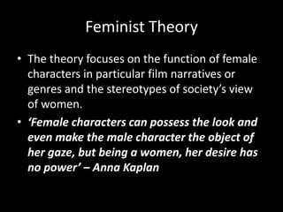 Media theory presentation | PPTX