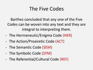 Mediatheorypresentation alice | PPT