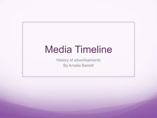 Media timeline | PPT